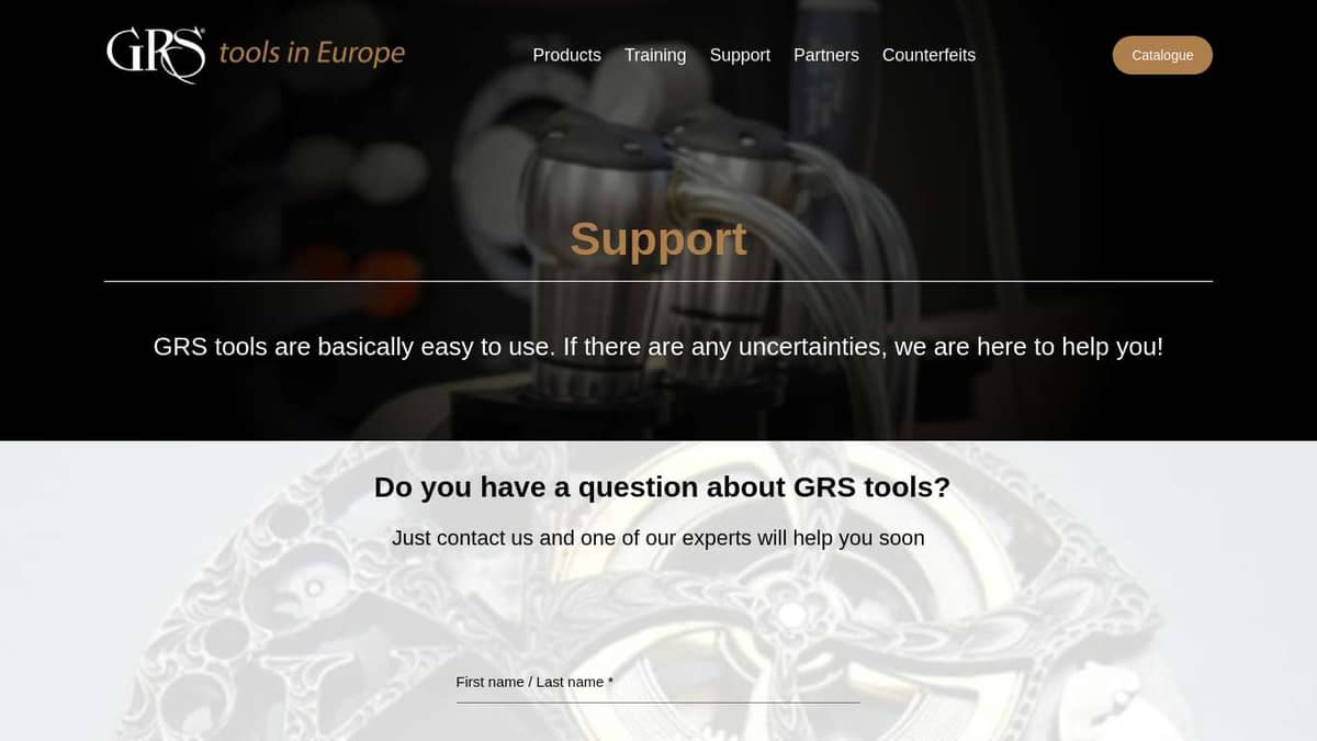 GRS Tools in Europe - Support